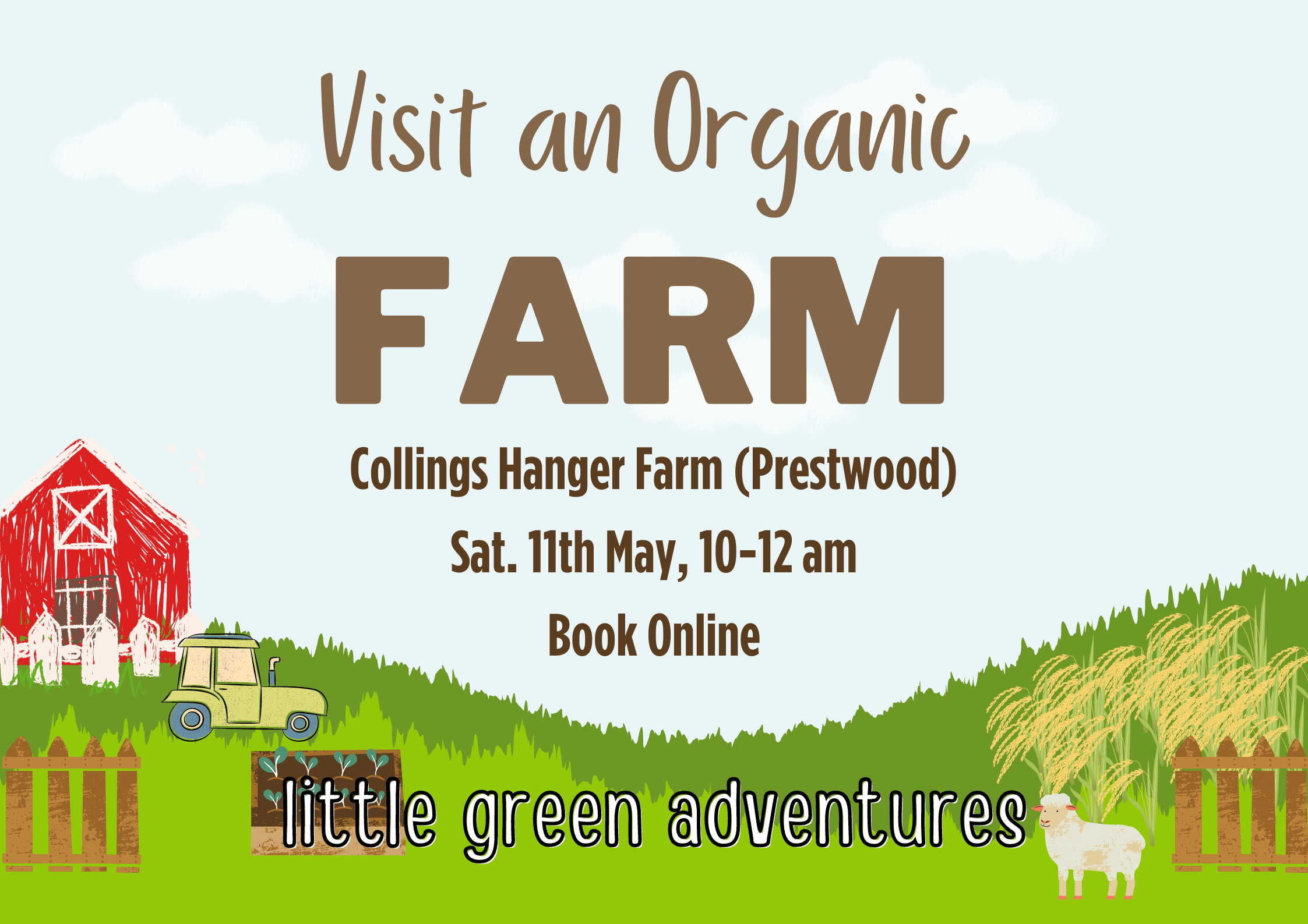 Family visit to an Organic Farm - Sustainable Amersham